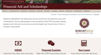 Bobcat Gold: The Place to Find Financial Tools, External Scholarships ...