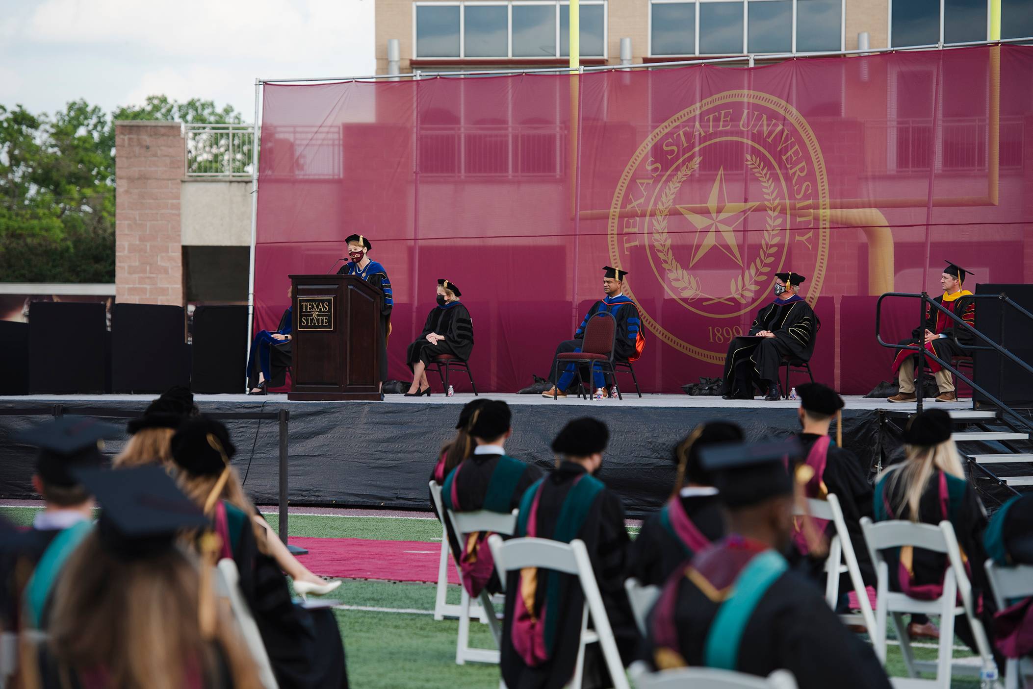 May 2021 Commencement : Hillviews Magazine : Texas State University