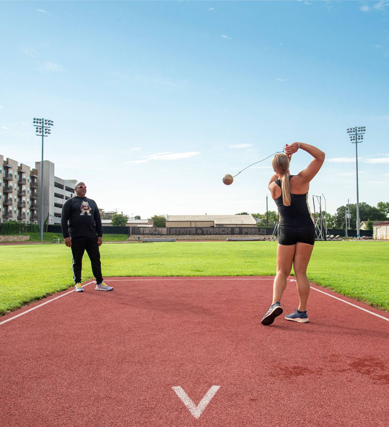 Coach Frazier takes the reins : Hillviews Magazine : Texas State University