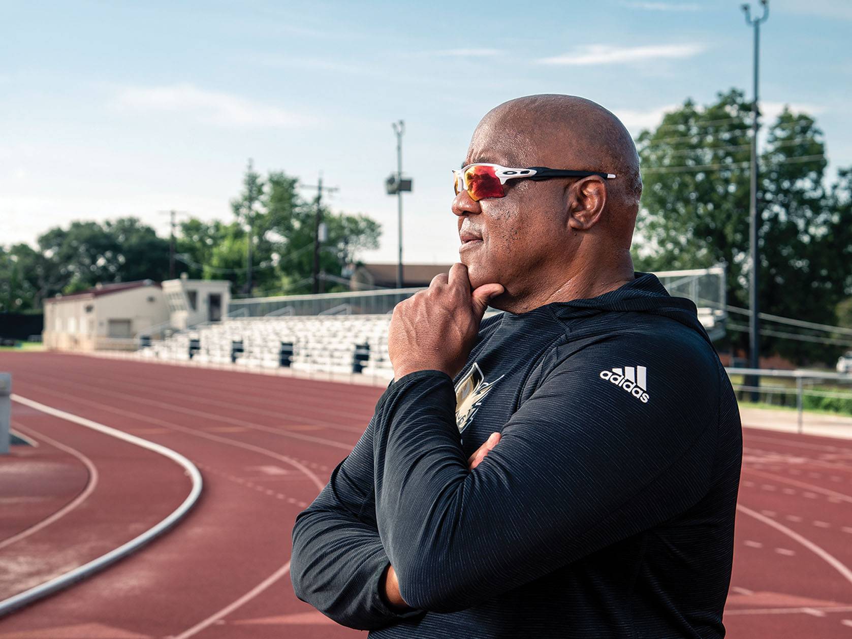 Coach Frazier takes the reins : Hillviews Magazine : Texas State University