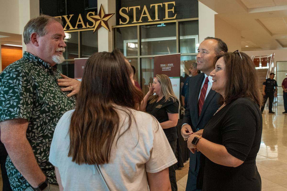 Texas State welcomes new president Dr. Kelly R. Damphousse : Hillviews ...