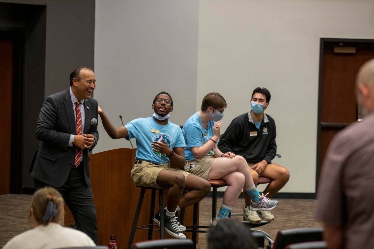 Texas State welcomes new president Dr. Kelly R. Damphousse : Hillviews ...