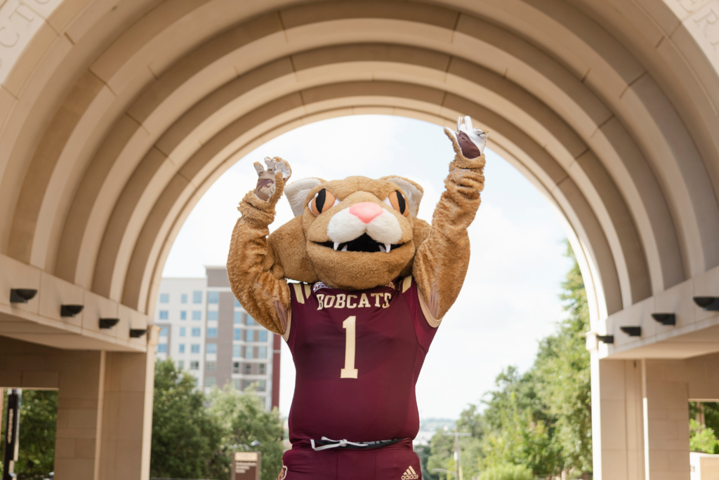 Boko the Bobcat : Texas State University : Texas State University