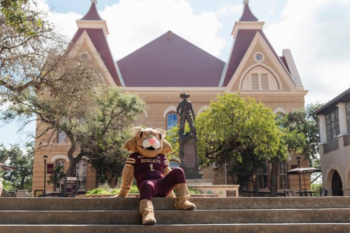 Boko the Bobcat : Texas State University : Texas State University