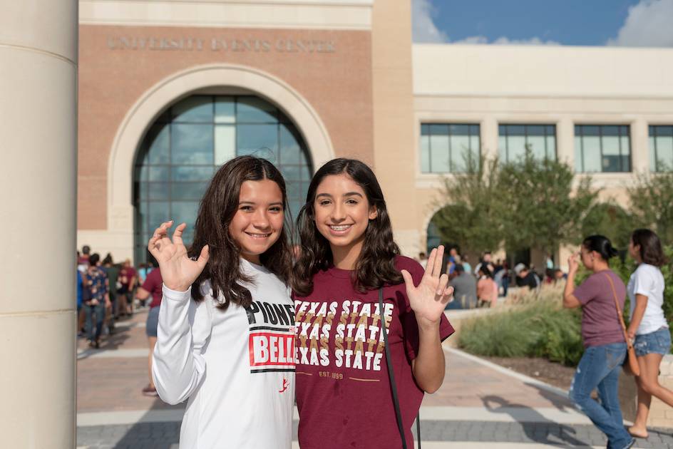 Hand Signs : Texas State University : Texas State University