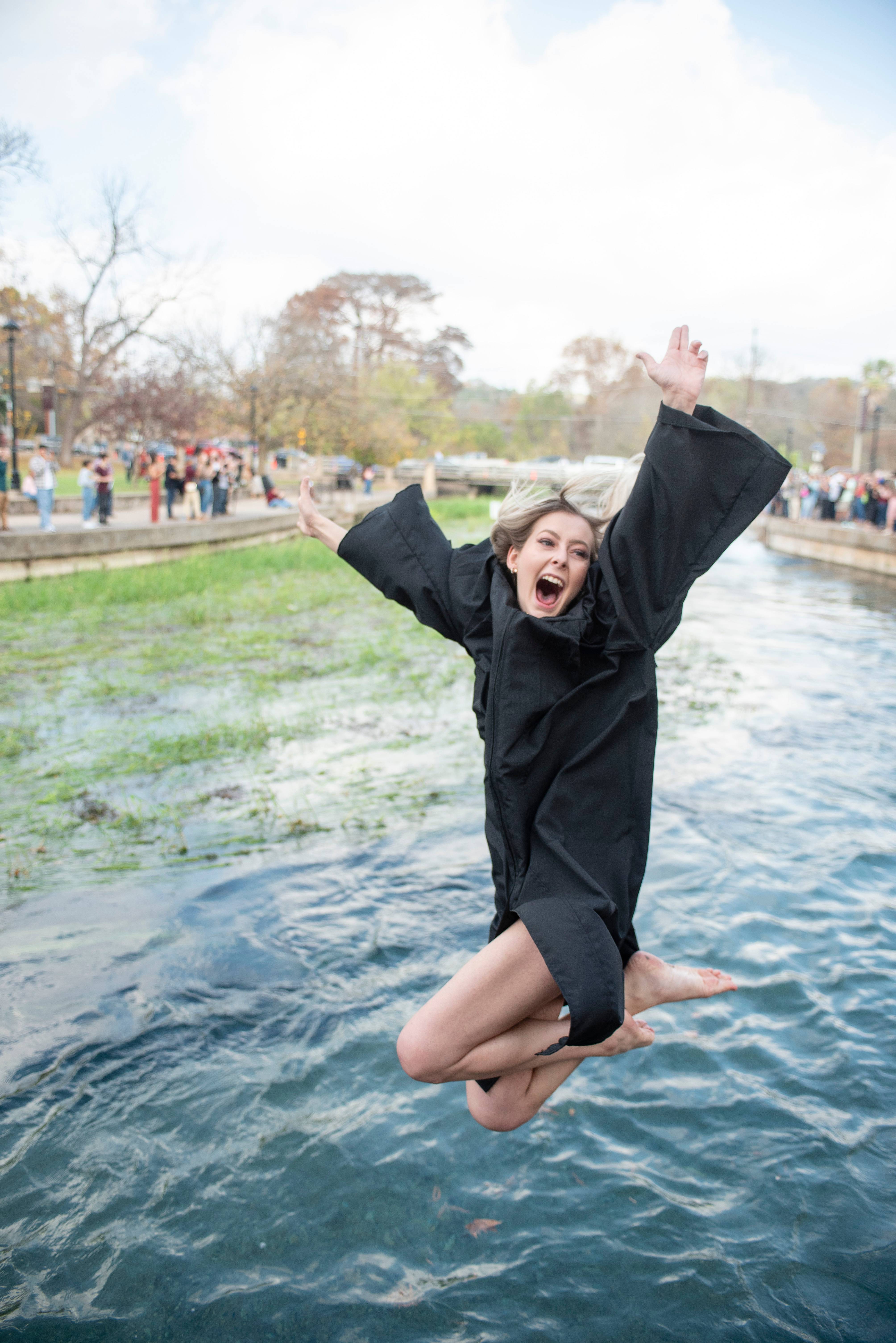 River Jump : Texas State University : Texas State University