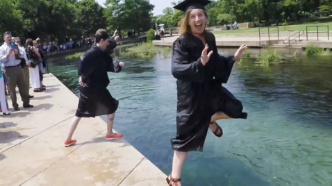 River Jump : Texas State University : Texas State University