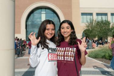 Hand Signs : Texas State University : Texas State University