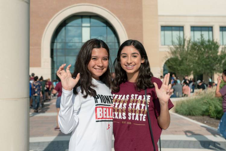 Hand Signs : Texas State University : Texas State University