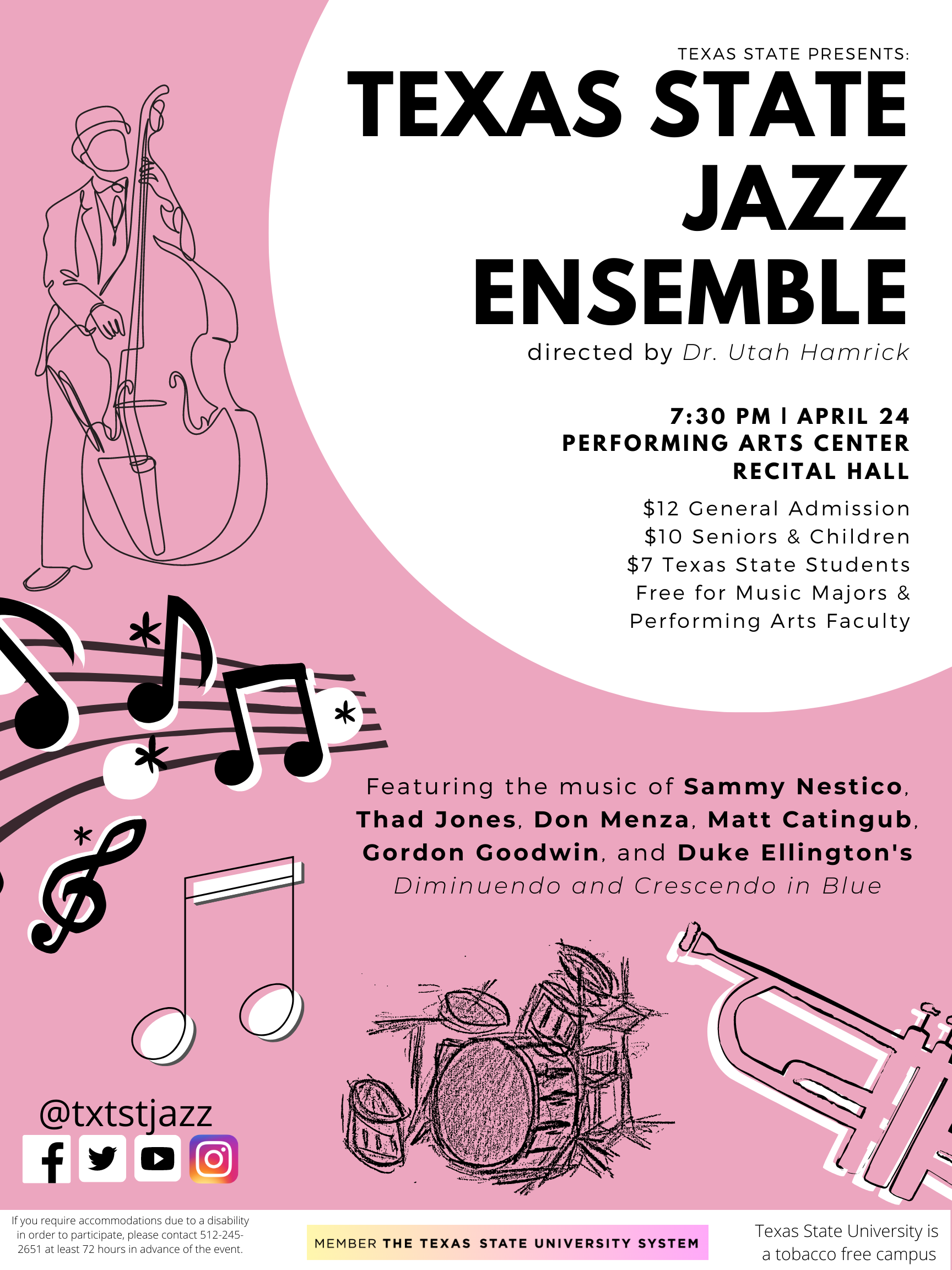 Jazz Studies#N# #N# : Texas State University