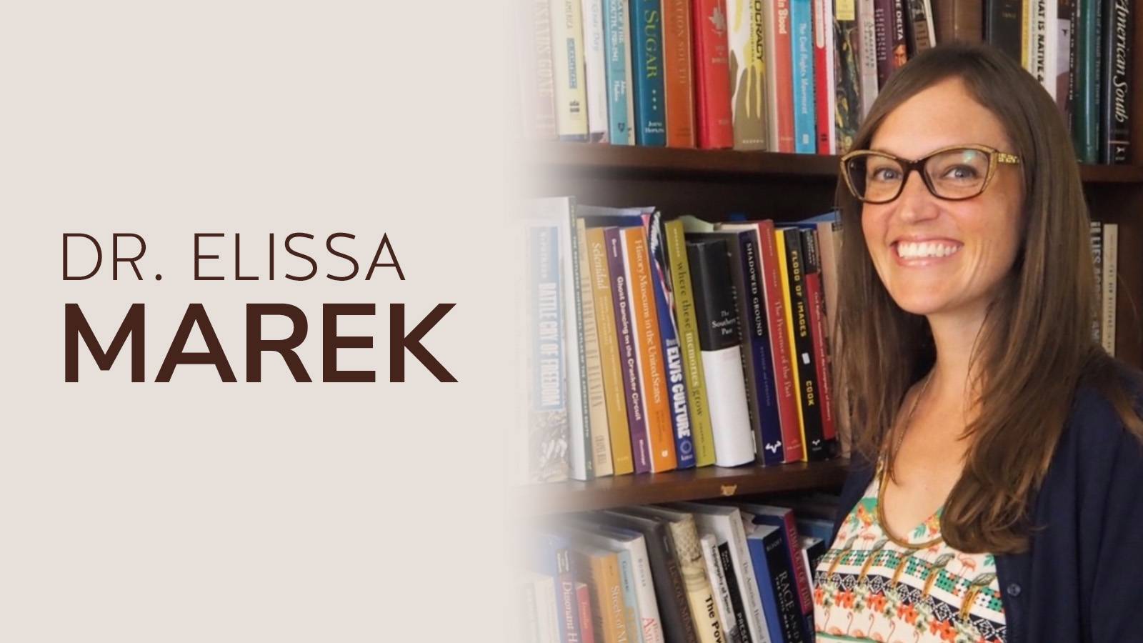 Meet Dr. Elissa Marek : McCoy College of Business : Texas State University