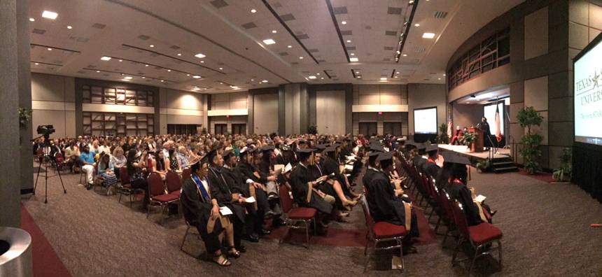 Hooding Ceremony : McCoy College of Business : Texas State University