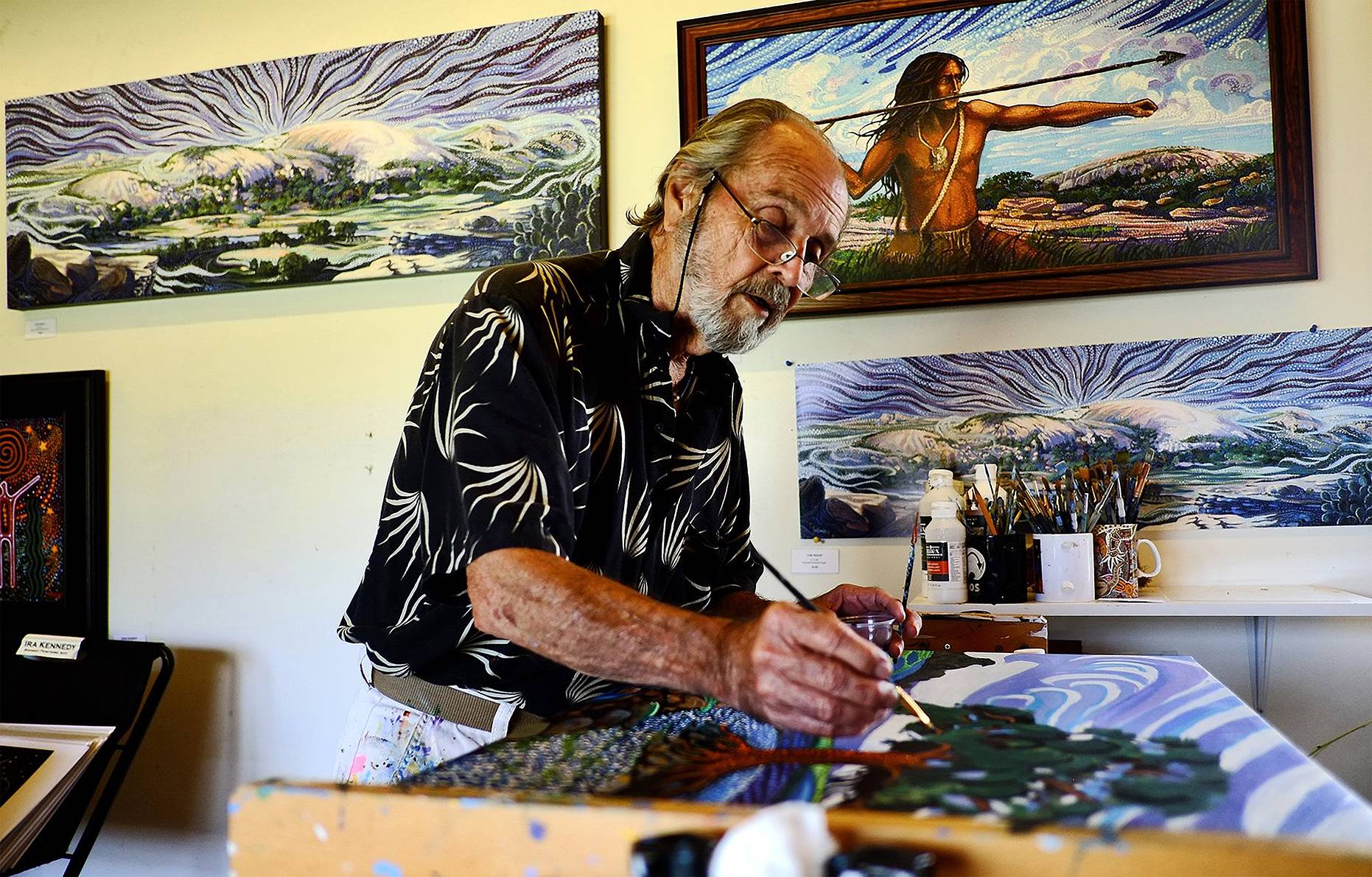 Texas artist Ira Kennedy brings dream landscapes to life : Newsroom ...
