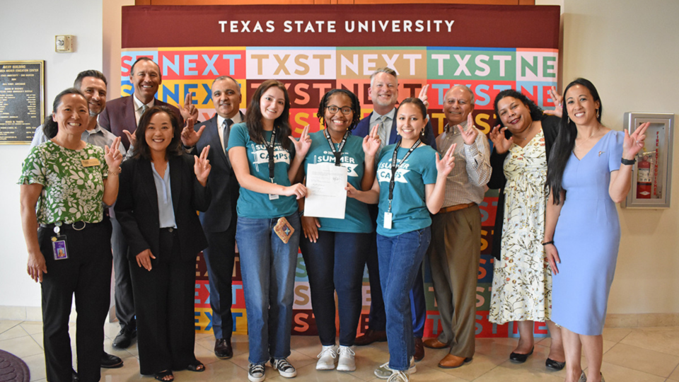 Top Ten Moments : Office of the President : Texas State University