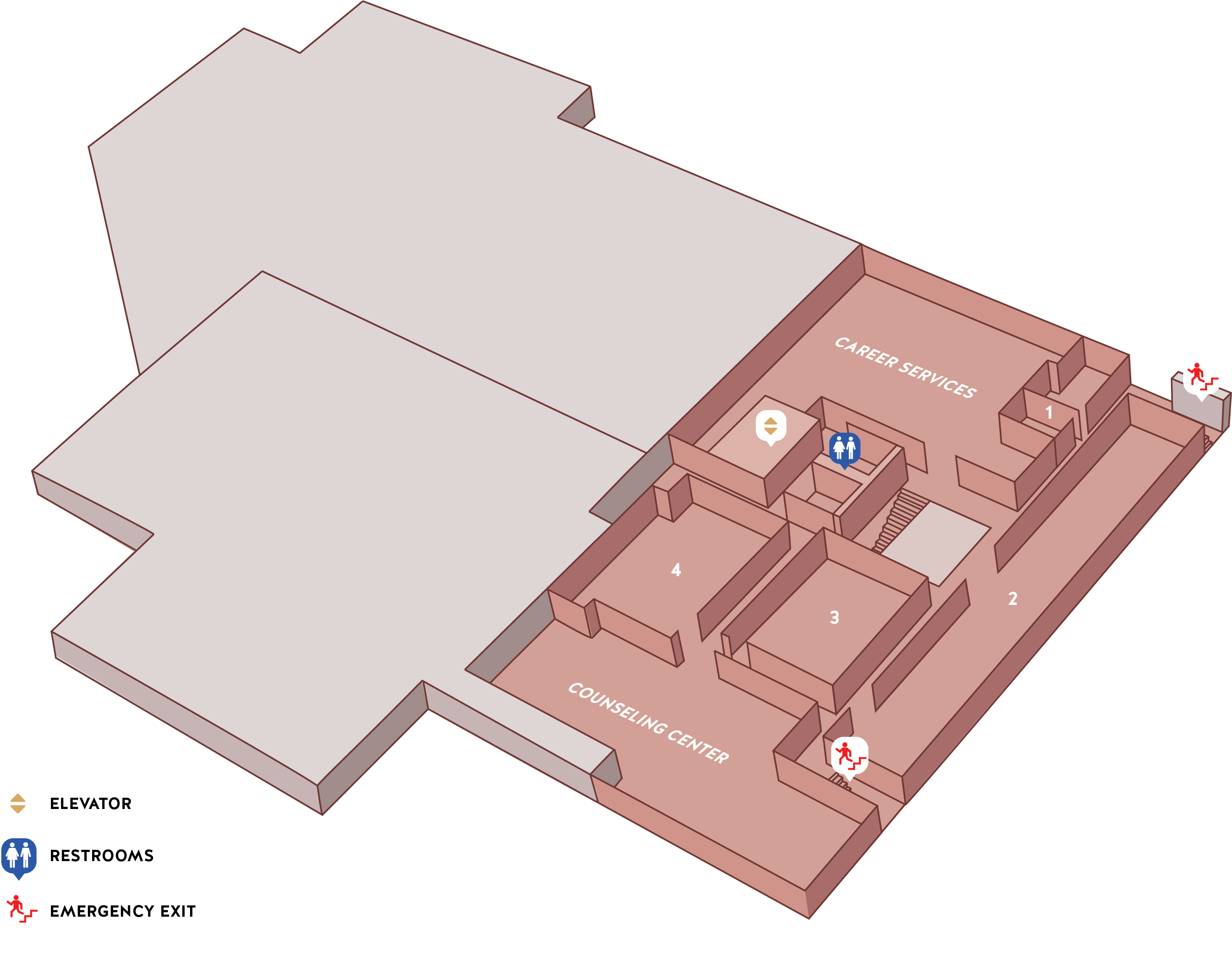 Maps And Hours : Lyndon B. Johnson Student Center : Texas State University