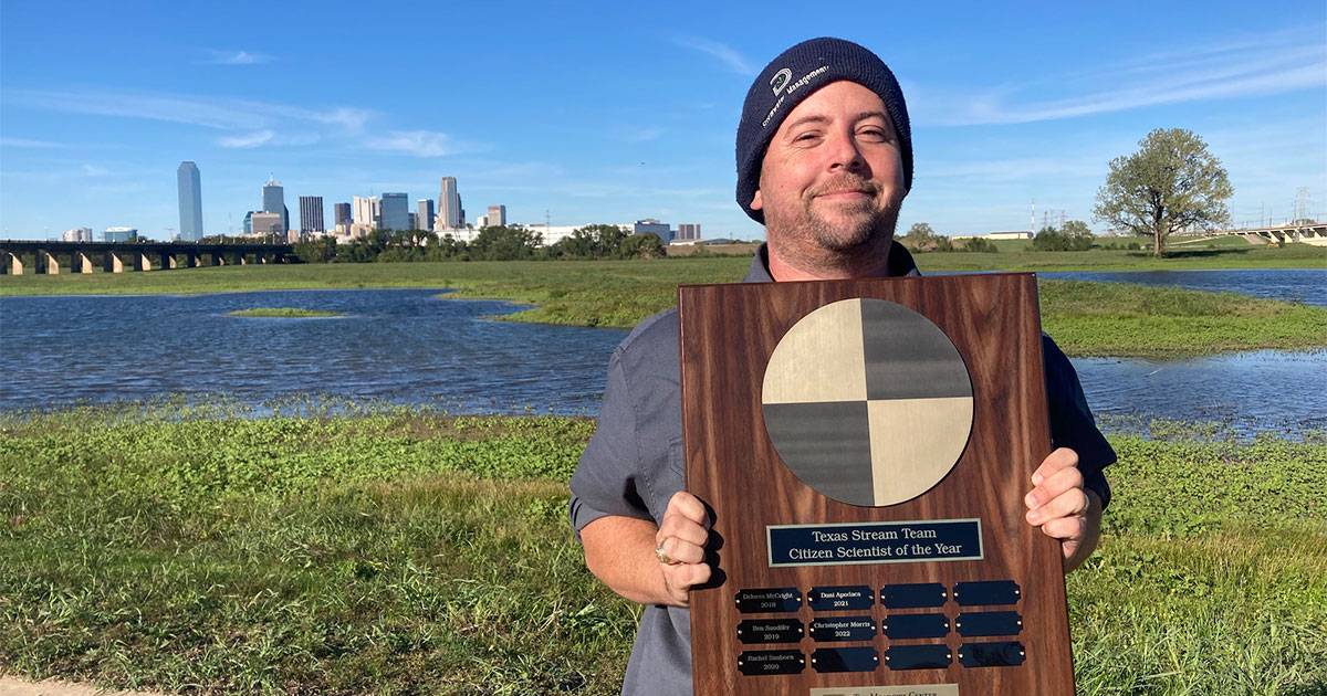 Texas Stream Team Names Christopher Morris the 2022 Golden Secchi Award ...