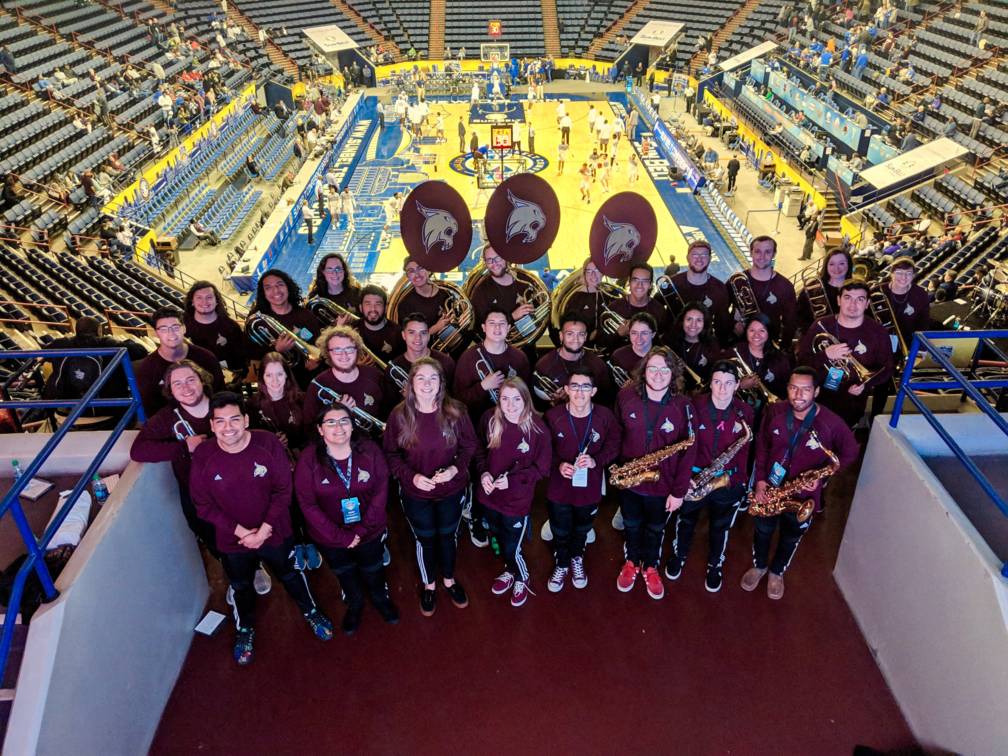 Bobcat Basketball Band : Texas State University Bands : Texas State ...