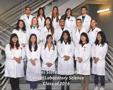 Students : Medical Laboratory Science Program : Texas State University
