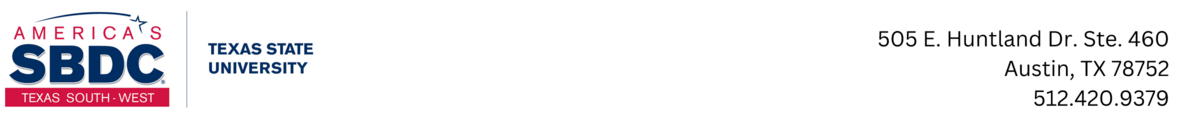 Texas State SBDC : Texas State University