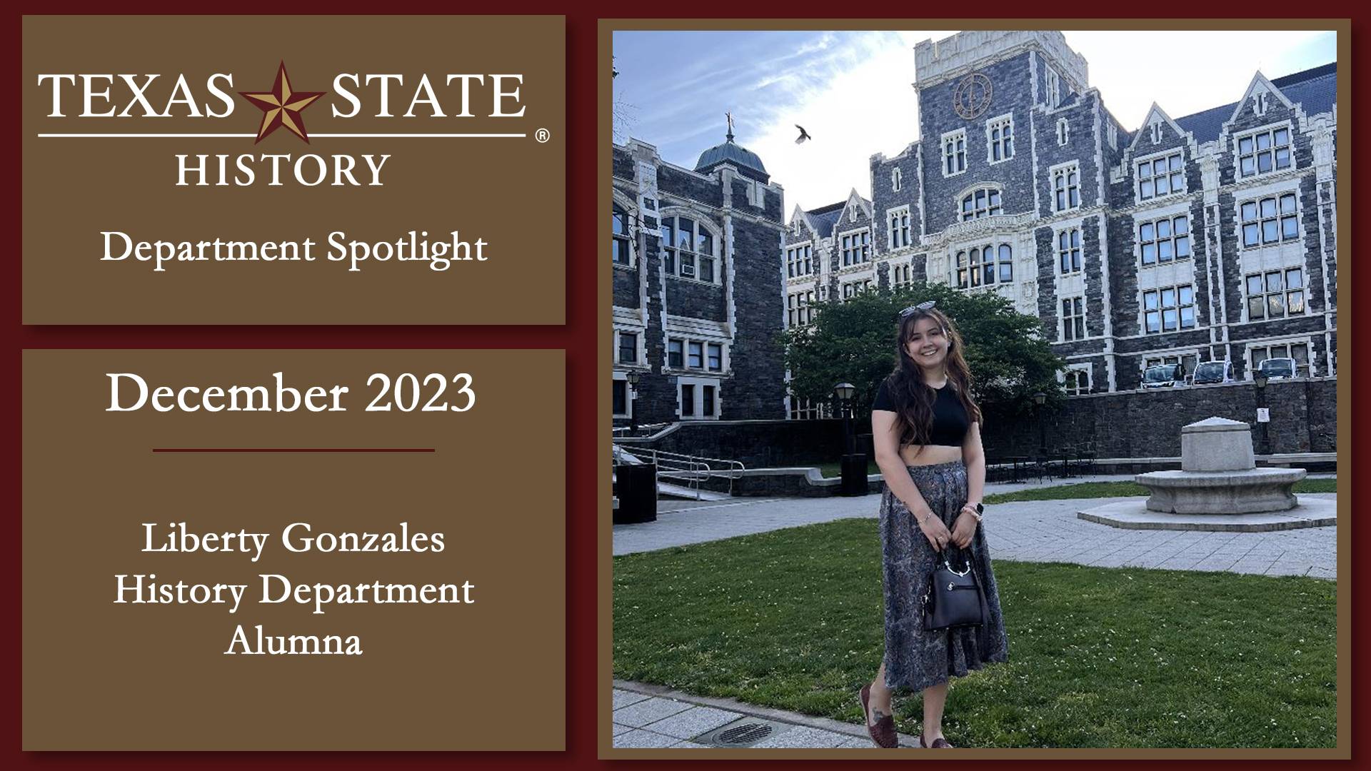 Department of History : Texas State University