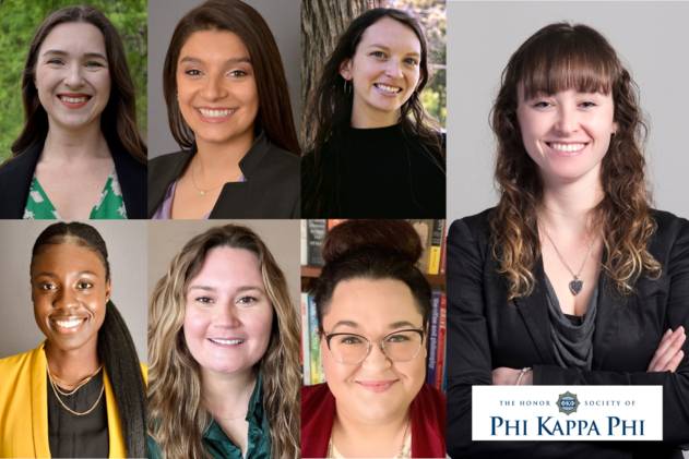 7 TXST doctoral students receive Phi Kappa Phi Love of Learning Award ...
