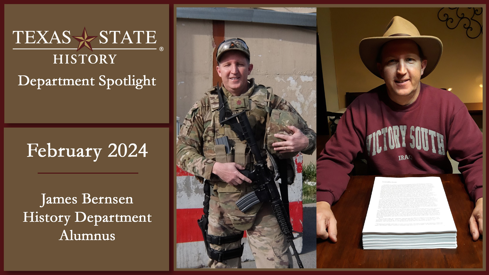 Department of History : Texas State University