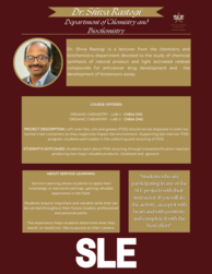 Dr. Shiva Rastogi : Service-Learning Excellence : Texas State University