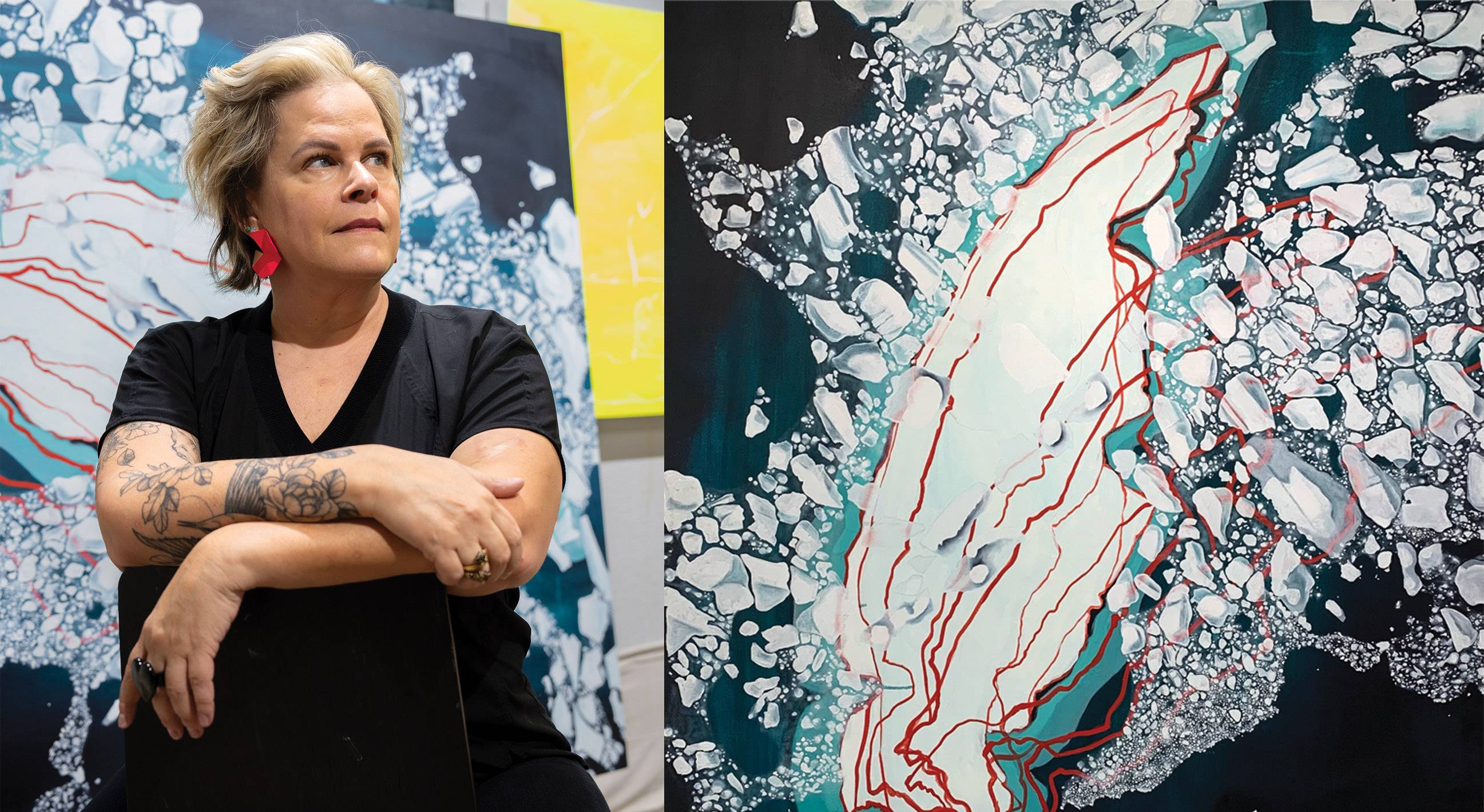 Vanishing Icescapes : Hillviews Magazine : Texas State University