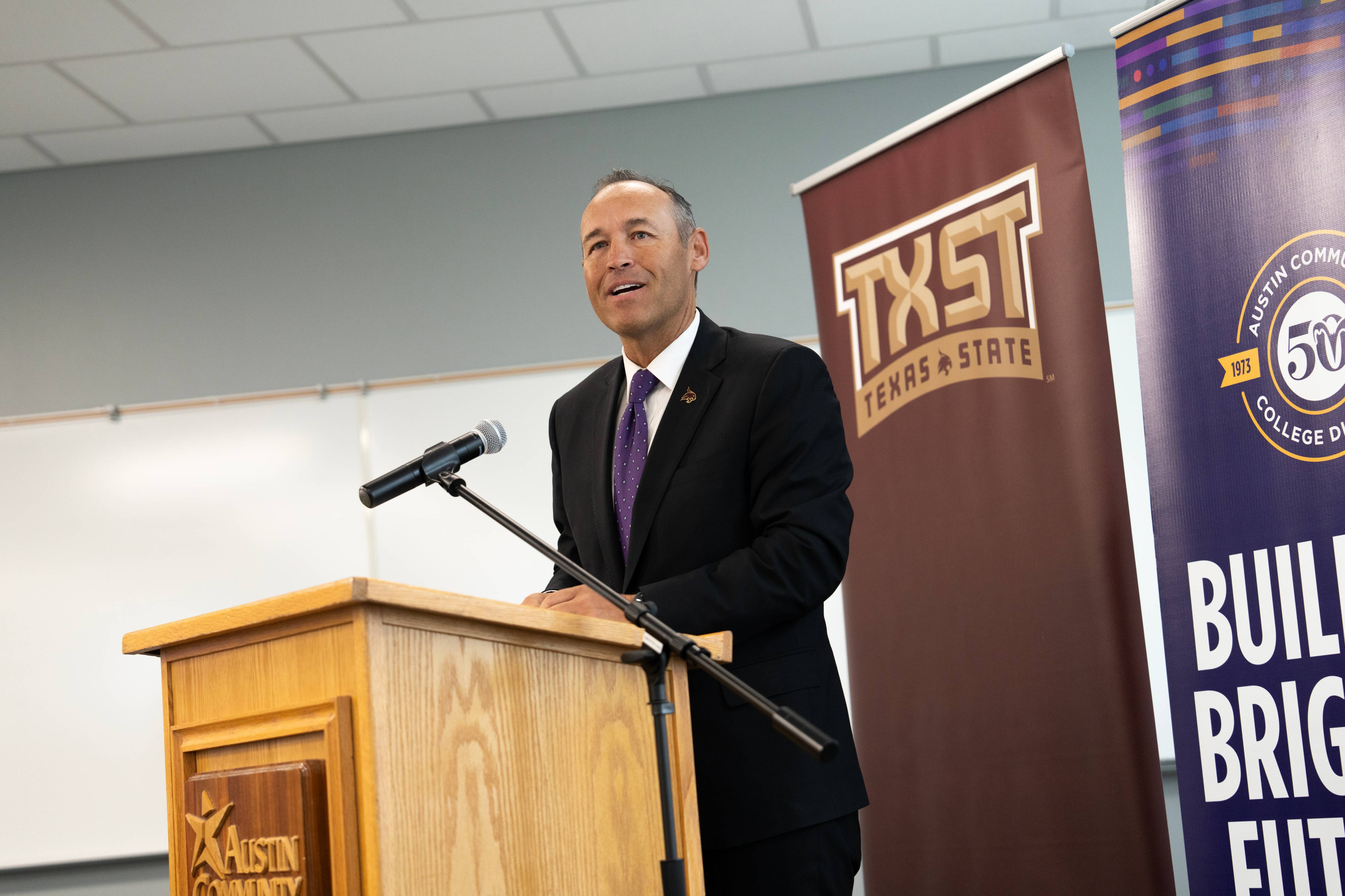 Texas State, Austin Community College launch ambitious ‘Bats to Cats’ guaranteed transfer ...