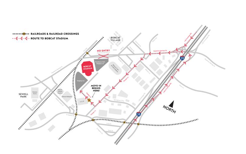 Move-In 2025 : Housing & Residential Life : Texas State University