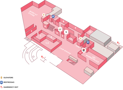 Maps And Hours : Lyndon B. Johnson Student Center : Texas State University