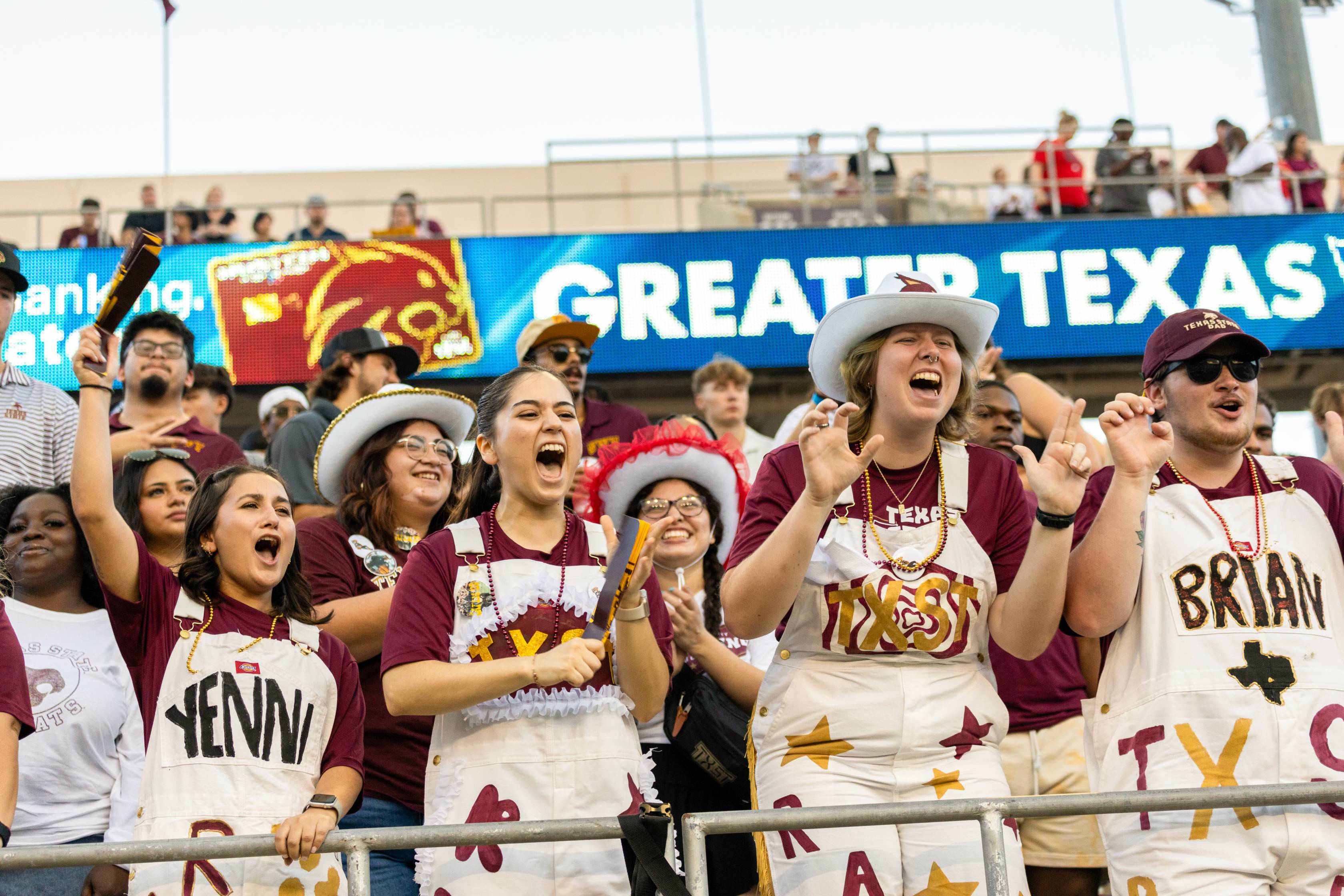 Homecoming Spirit Stick Competition : Texas State Homecoming : Texas ...