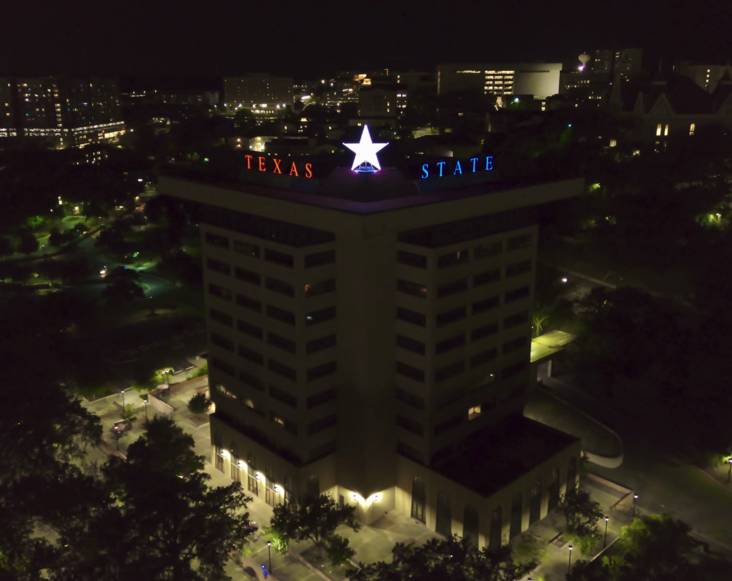 Victory Star : Texas State University : Texas State University