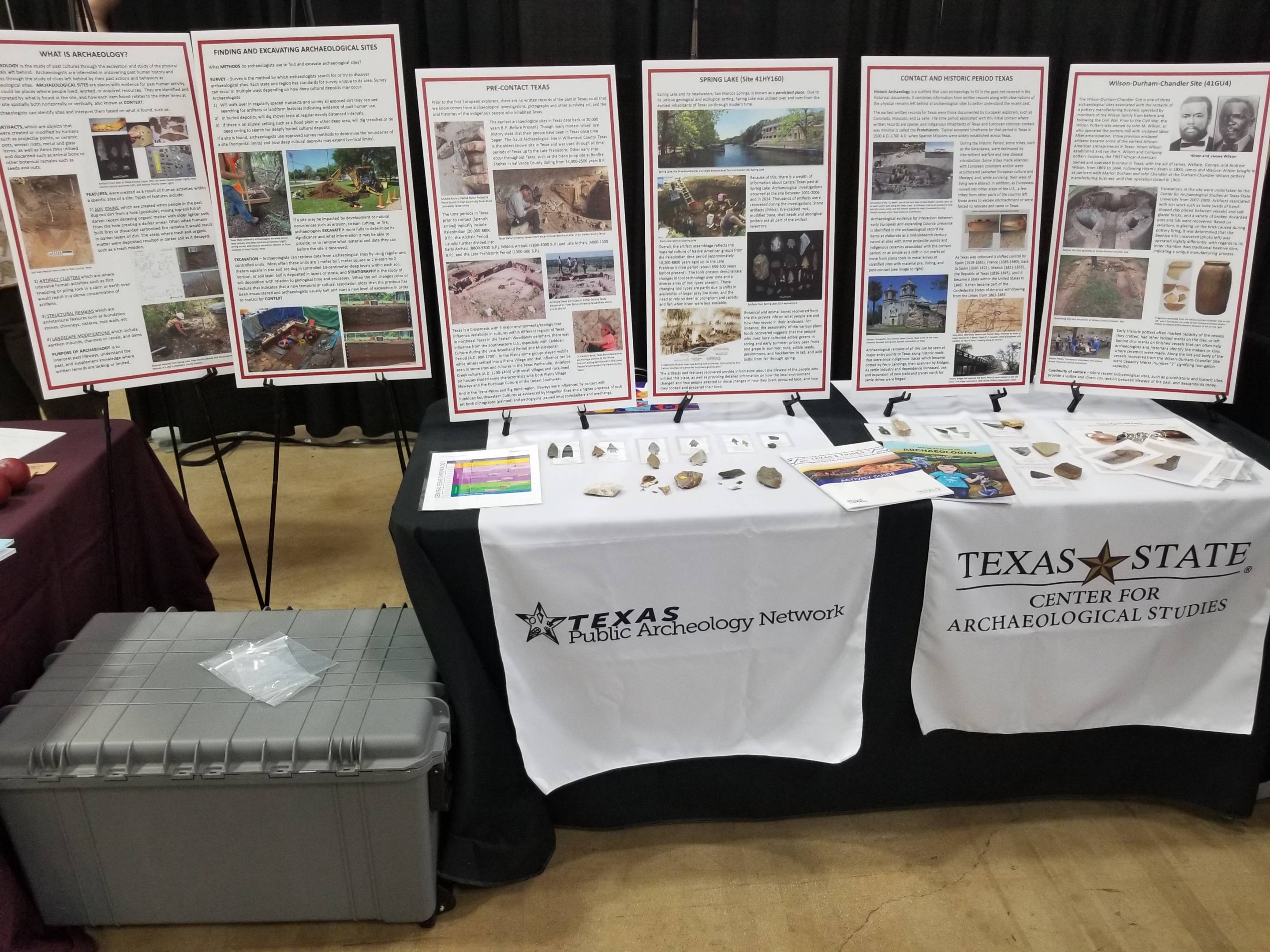 TxBOX - Museum in a Box : Texas Public Archaeology Network : Texas ...