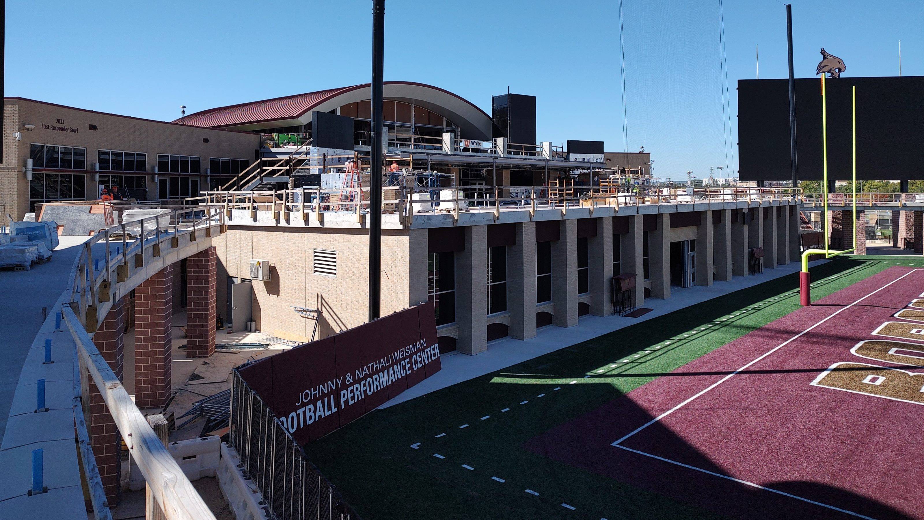 UFCU Stadium End Zone Complex Expansion : Facilities : Texas State ...