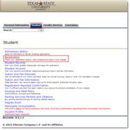 Plan Ahead : TXST One Stop : Texas State University