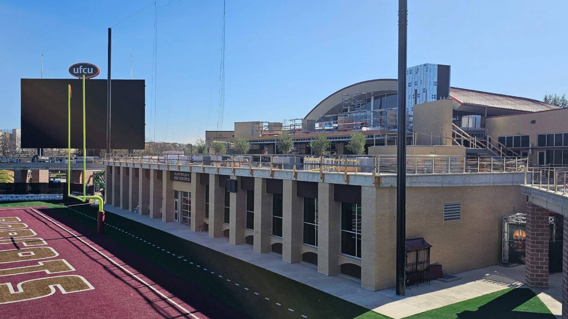 UFCU Stadium End Zone Complex Expansion : Facilities : Texas State ...