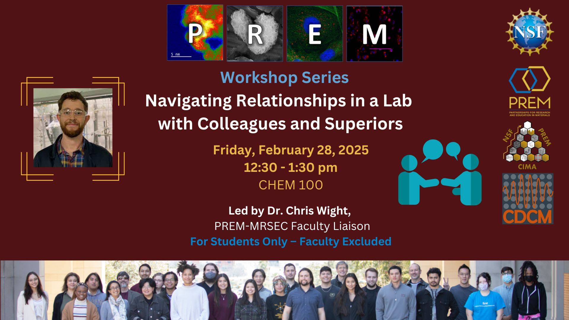 NSF PREM Center for Intelligent Materials Assembly (PREM CIMA) : Texas ...