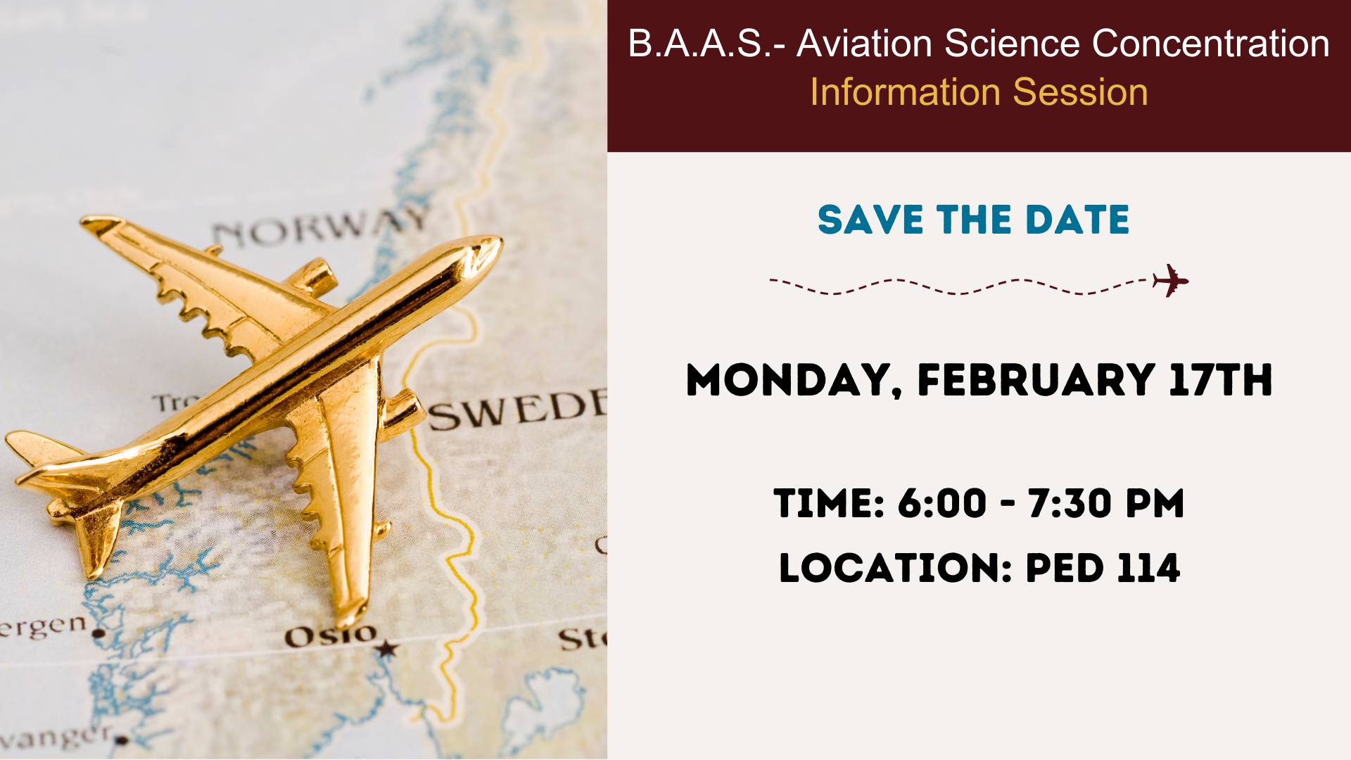 B.A.A.S.- Aviation Science Concentration, with Professional Pilot ...