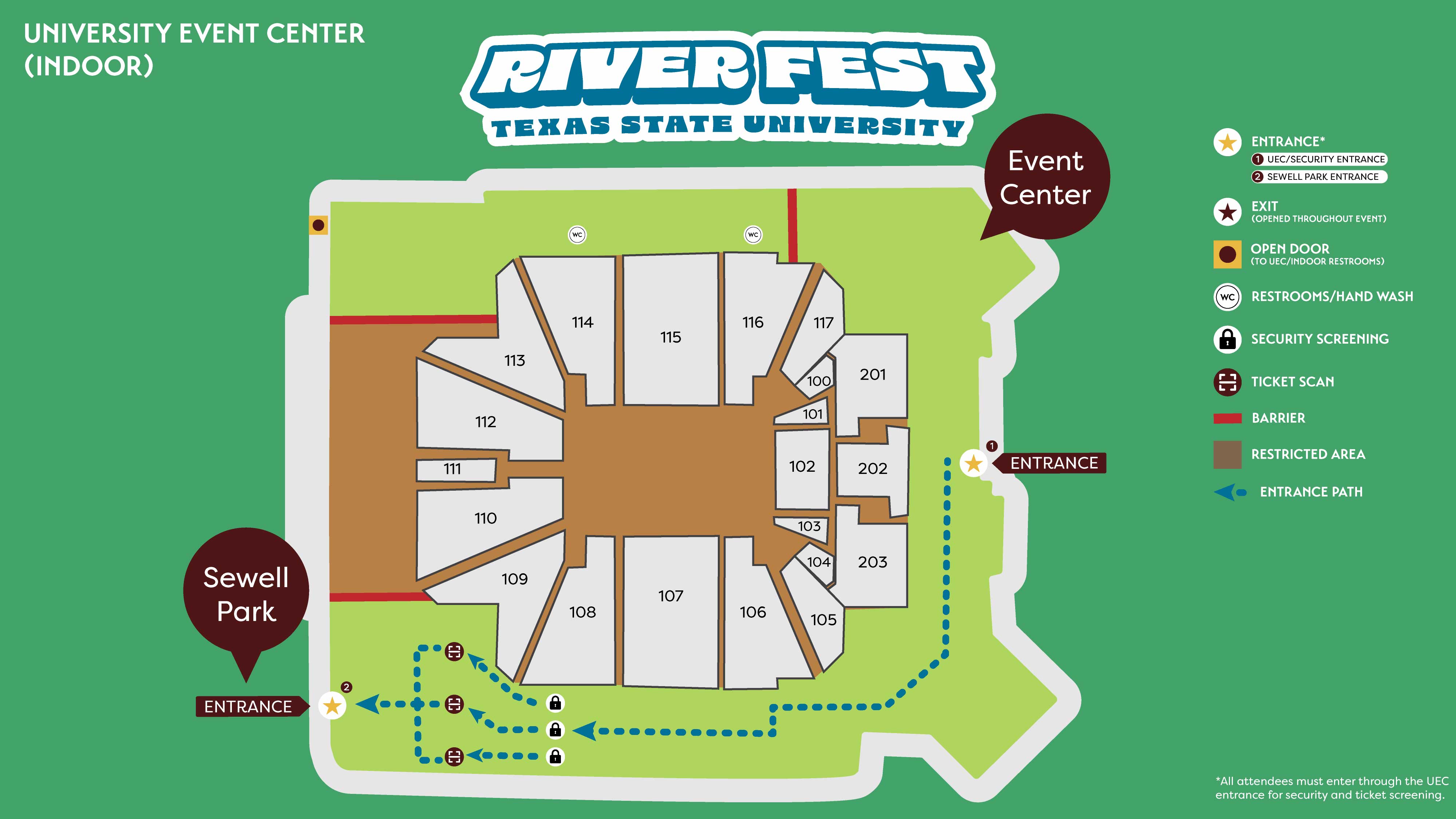 Maps : Student Involvement and Engagement : Texas State University