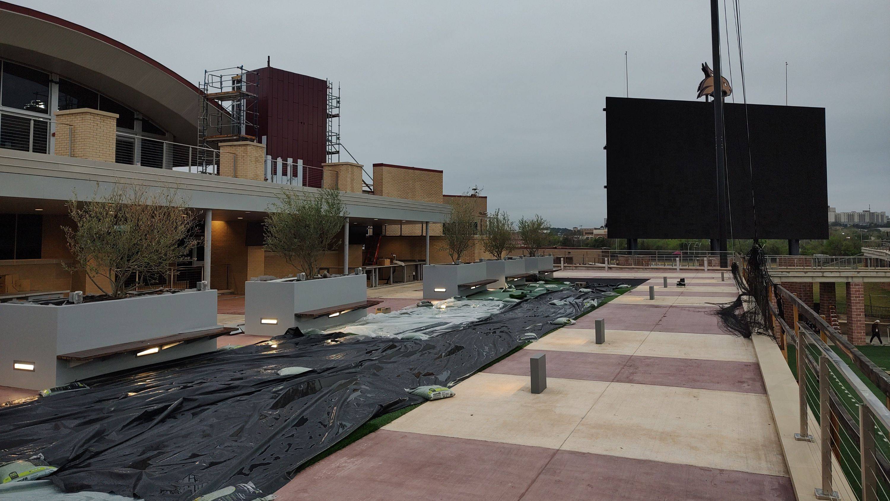 UFCU Stadium End Zone Complex Expansion : Facilities : Texas State ...