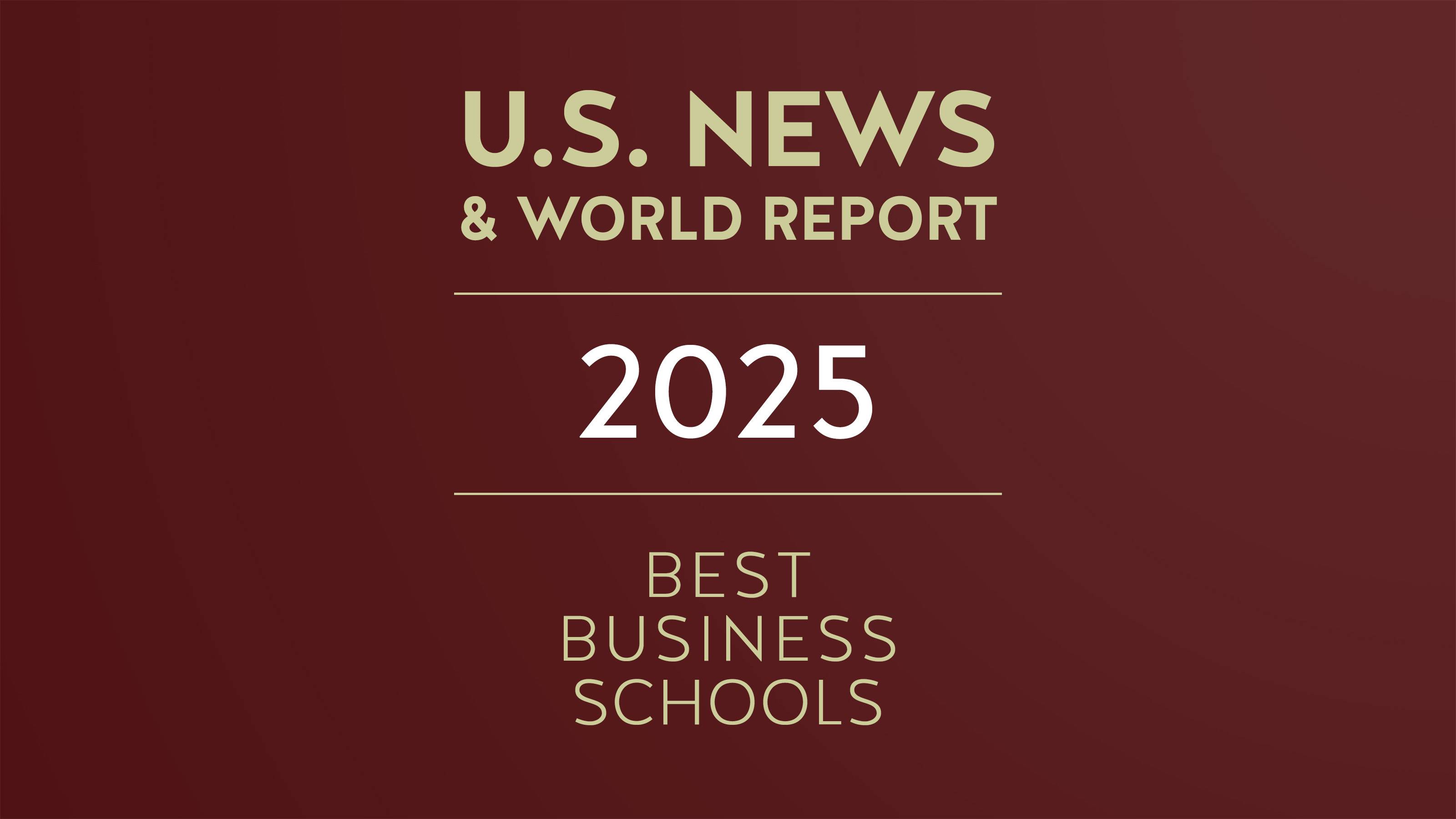 U.S. News & World Report ranks McCoy College of Business and MBA program among nation’s best ...