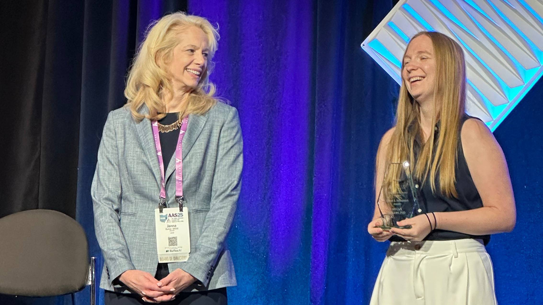 TXST faculty member Megan Rogers honored with 2025 APS Rising Star ...