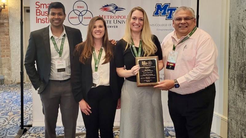 Texas State MBA alumni earn national recognition for capstone projects at SBI Conference : McCoy ...