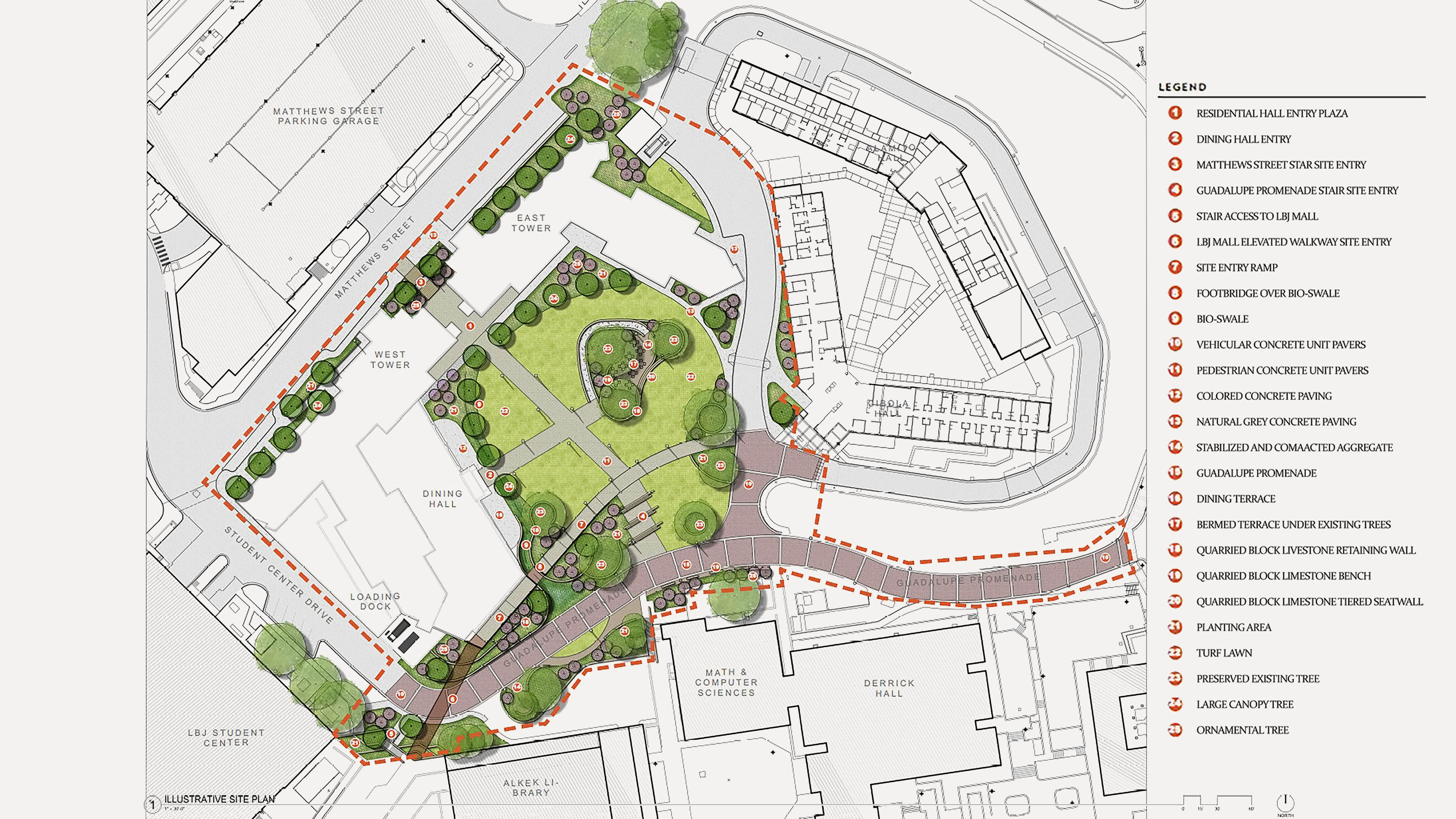 Hilltop Phase II – Residence & Dining Hall : Facilities : Texas State ...