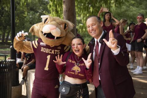 Hand Signs : Texas State University : Texas State University