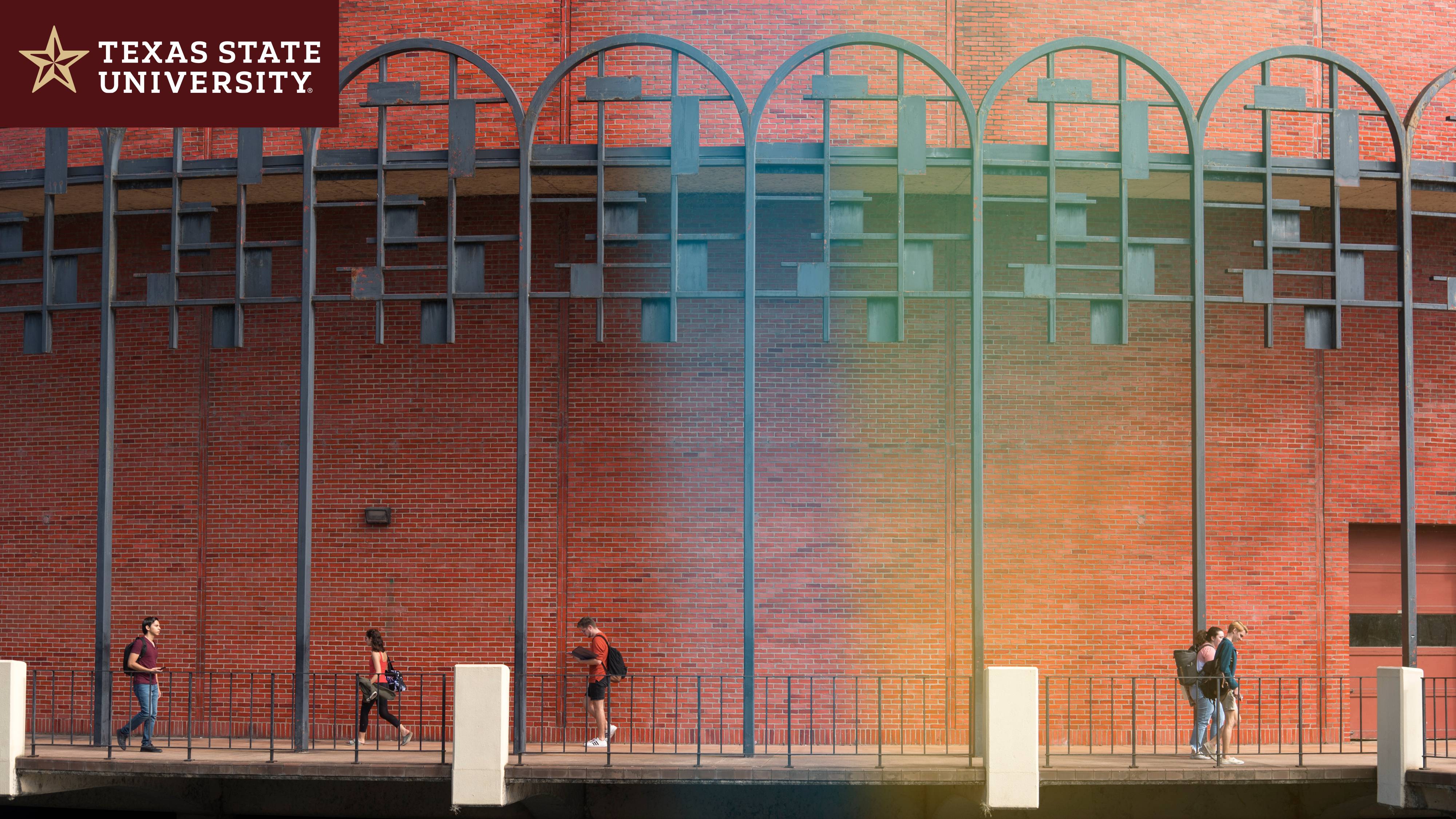 Zoom and Teams Backgrounds : Brand Guidelines : Texas State University