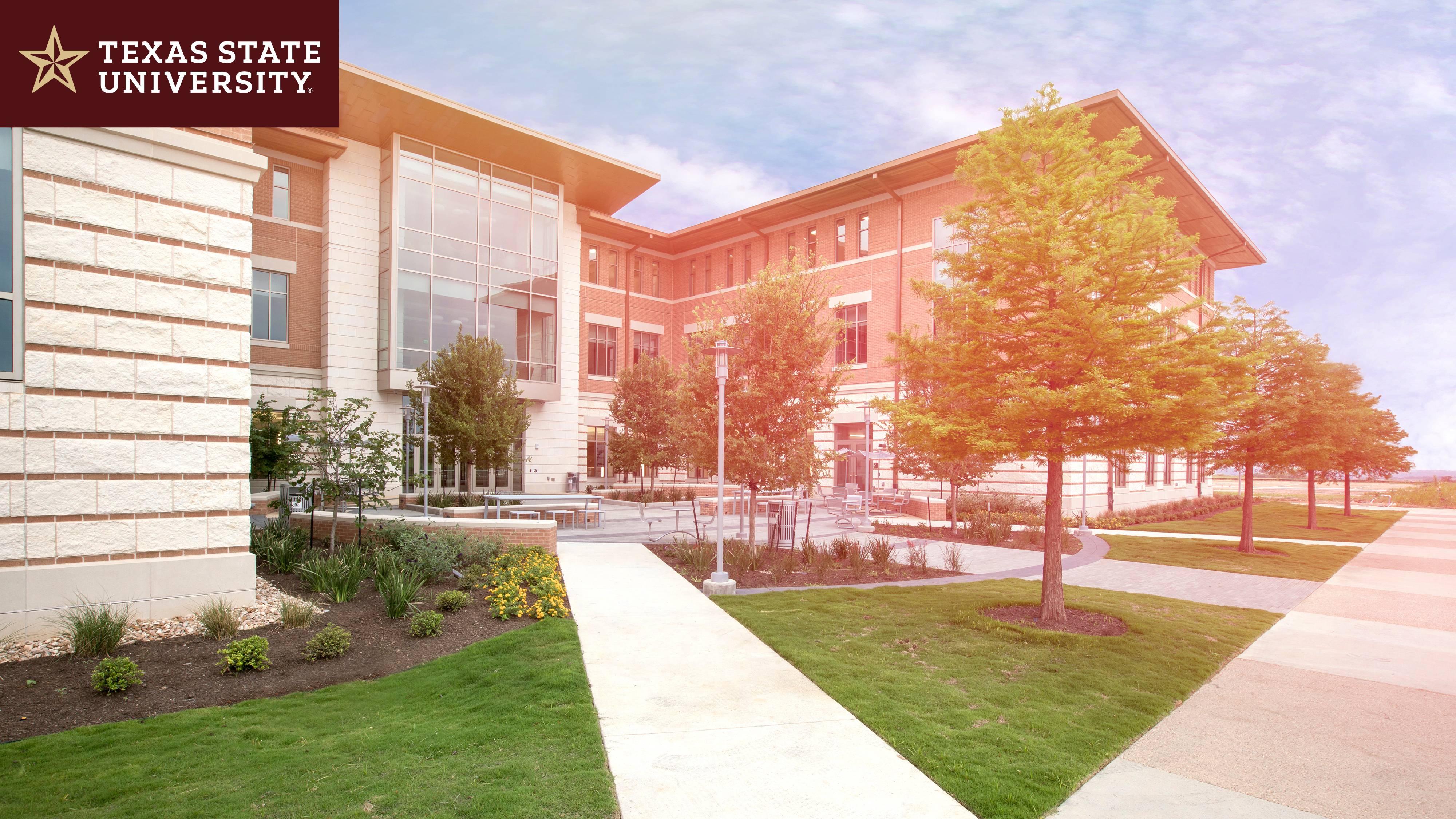 Zoom and Teams Backgrounds : Brand Guidelines : Texas State University