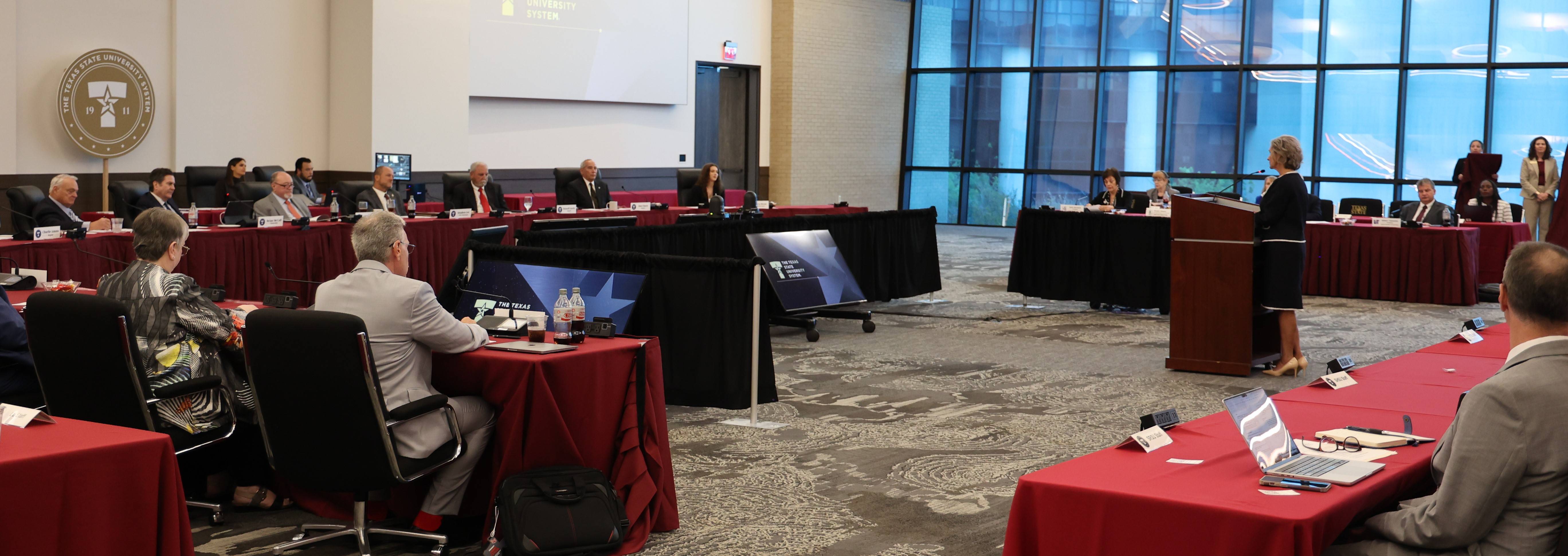 Board Meetings : Texas State University System