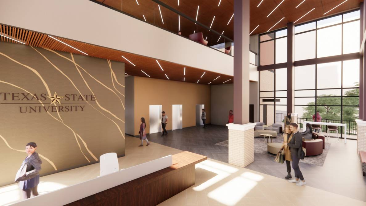 Juniper & Verbena Halls : Facilities : Texas State University